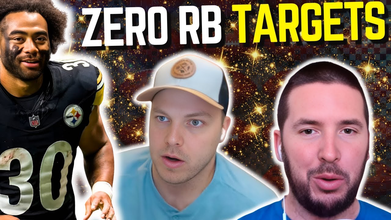 Zero RB Strategy: 6 Must-Draft Running Backs - YouTube