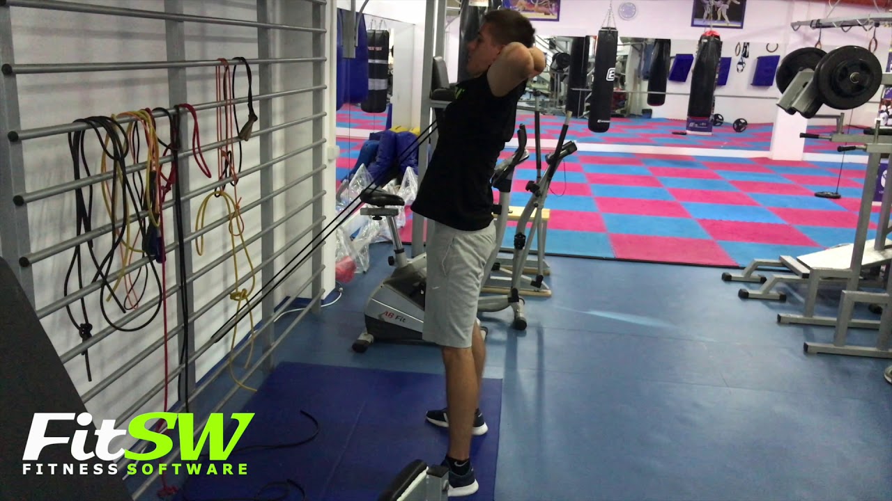 Band Good Morning (Pull Through): Lower Back, Hamstring Exercise Demo ...