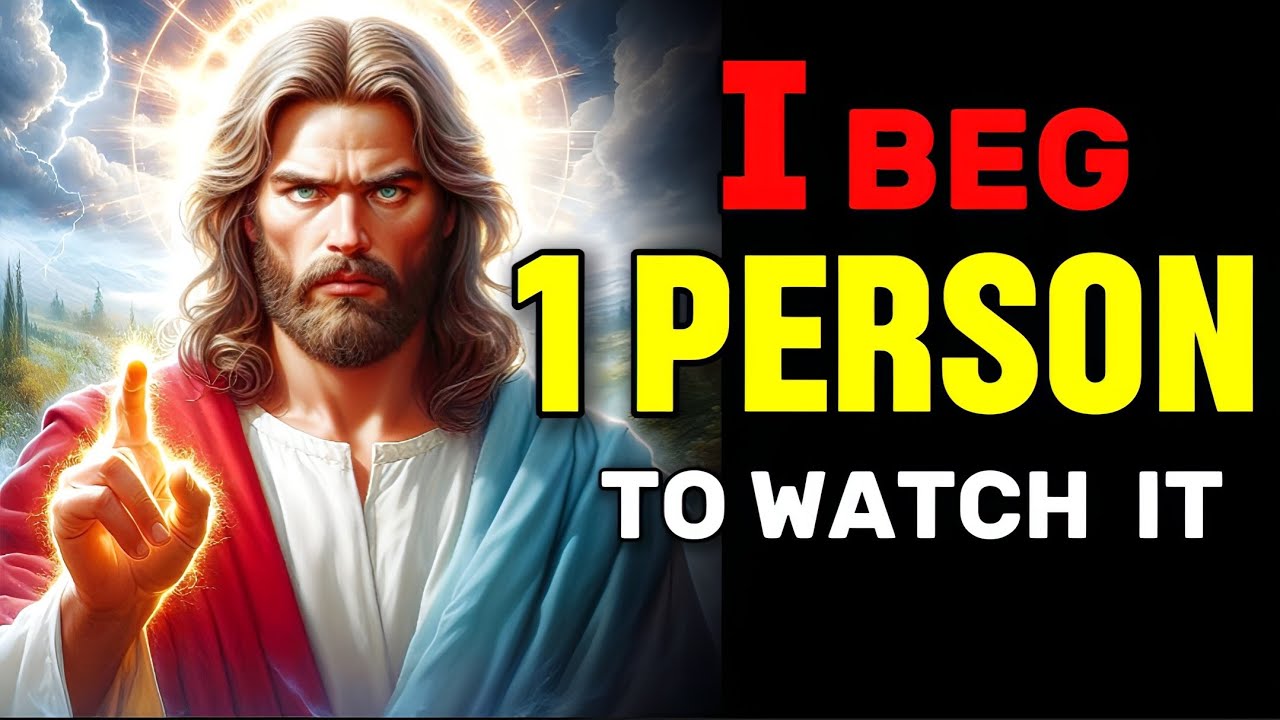 🛑 I BEG 1 PERSON TO WATCH IT || GOD MESAGE || PROPHETIC WORD TODAY || # ...