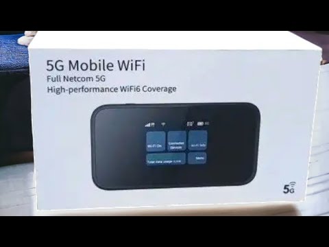 راوتر هواوي سويلينك متنقل SRT873 5G ببطارية 5000Mah من دنبو السعودية - YouTube