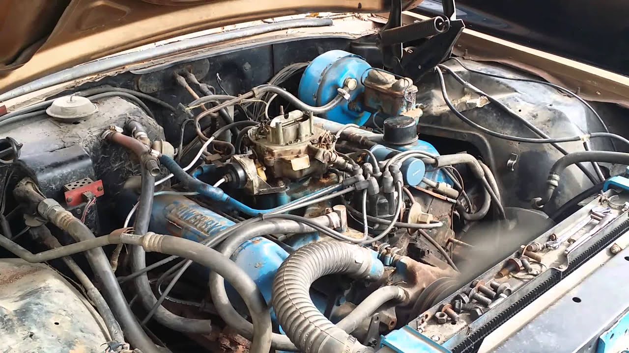 1967 thunderbird 390 motor - YouTube