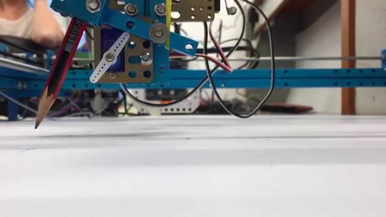 Makeblock XY Plotter Operation - YouTube