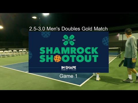 Gold Medal Match: 2.5-3.0 Men's at 2024 In-Shape's Shamrock Shootout ...