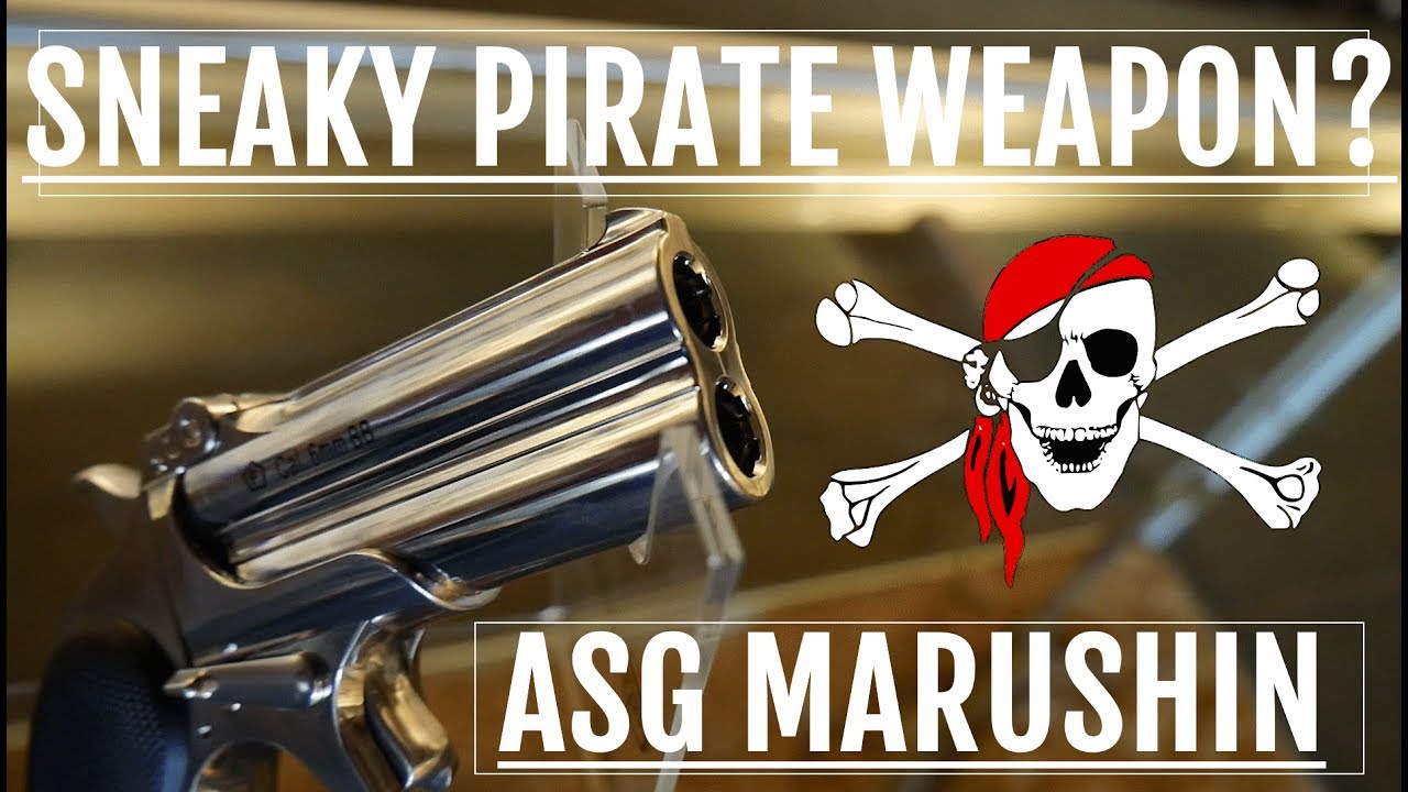 ASG Marushin Derringer \ Unit13shop \ Airsoft Pirate - YouTube