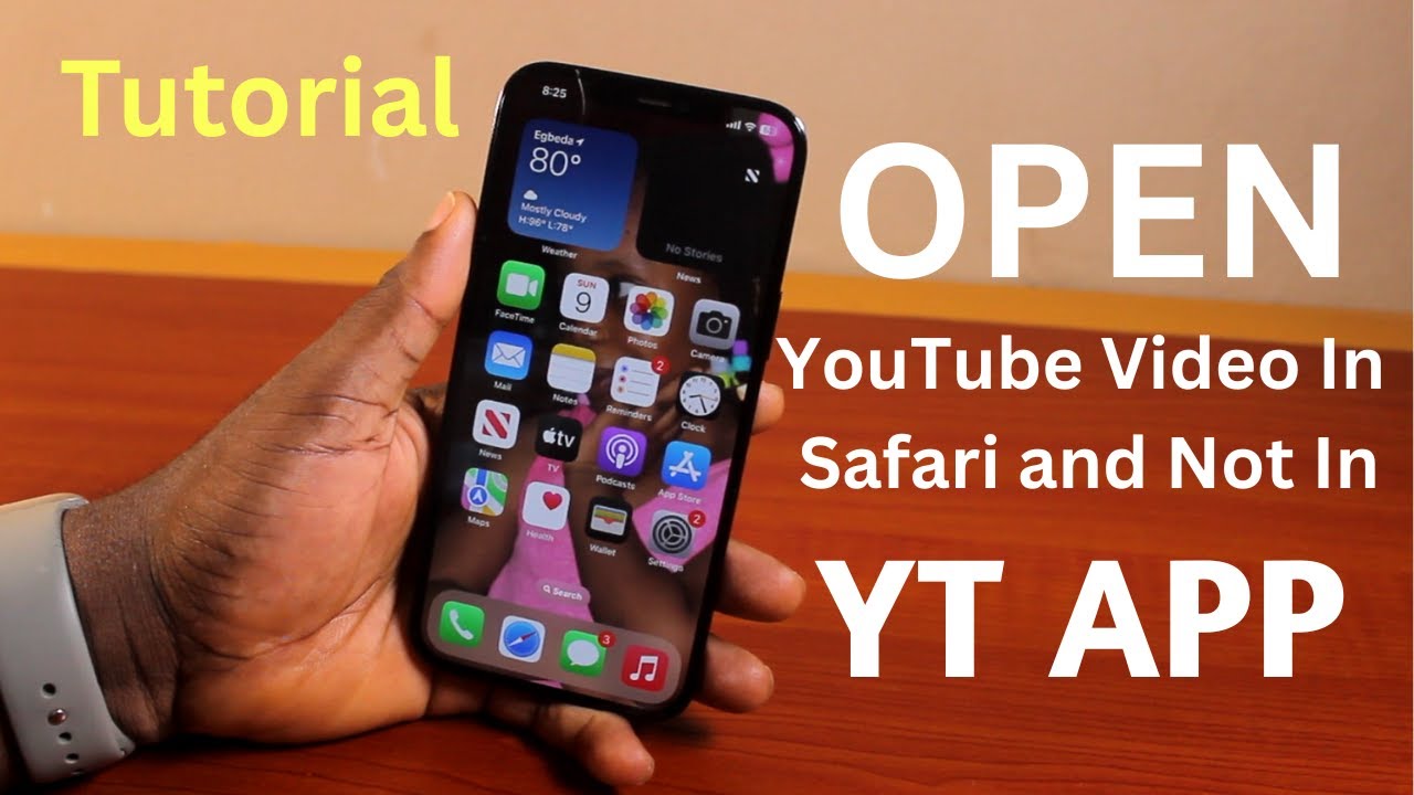 How to Open YouTube In Safari and Not in YouTube App - YouTube