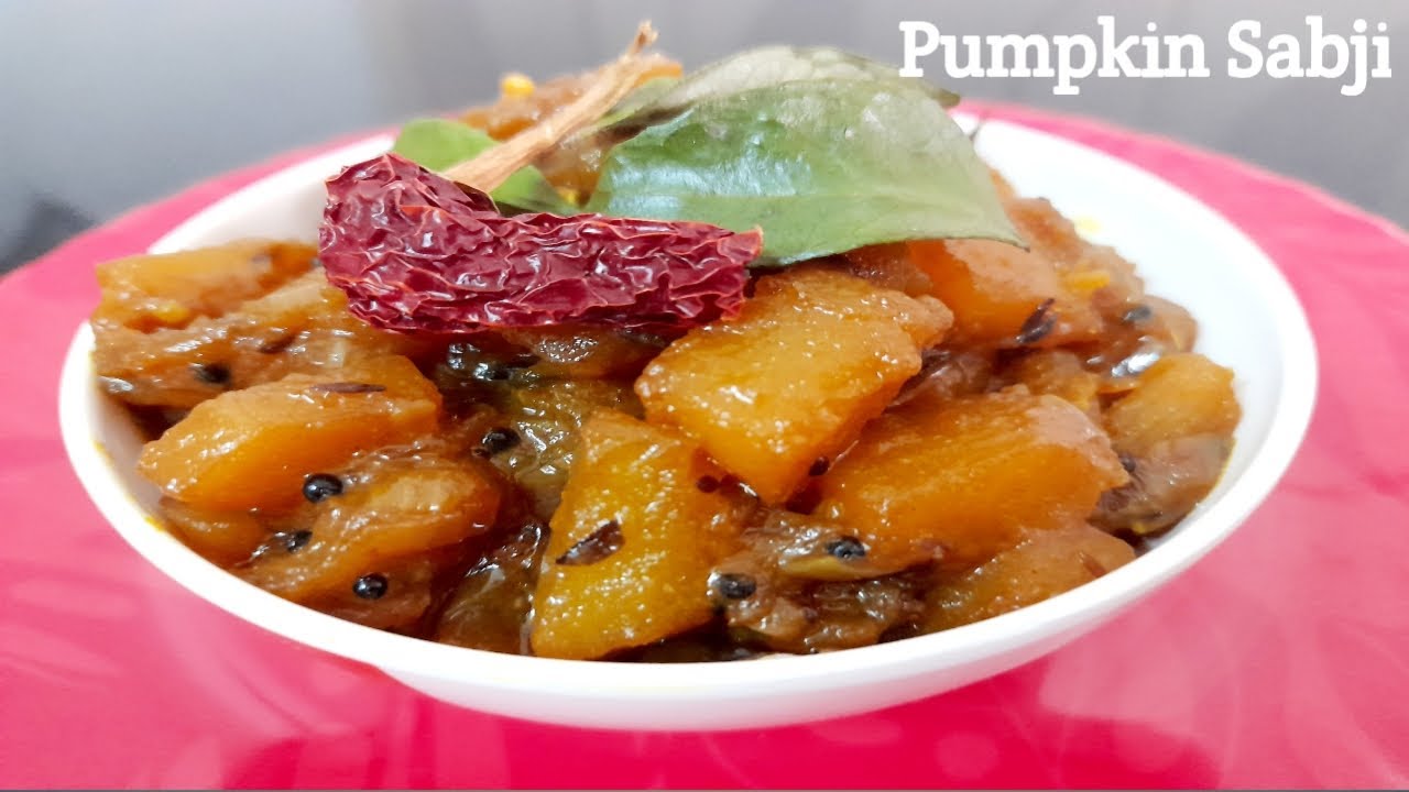 Pumpkin Sabji|Pumpkin stir fry|Sweet pumpkin palya|Kaddu ki sabji - YouTube