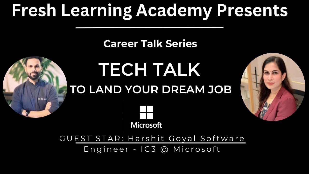 How to Crack Tech Interviews | Resume For Microsoft | Tech Career Paths ...