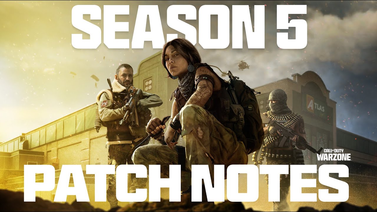 Warzone Season 5 Update Patch Notes****: STG 44 Returns, New SMG, Buffs ...