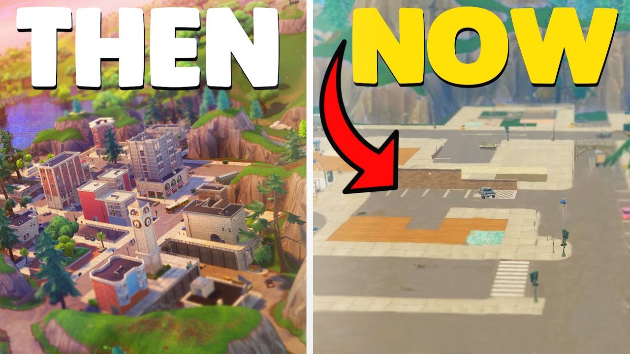 DESTROYING Every Building In The NEW CITY (Fortnite Battle Royale ...