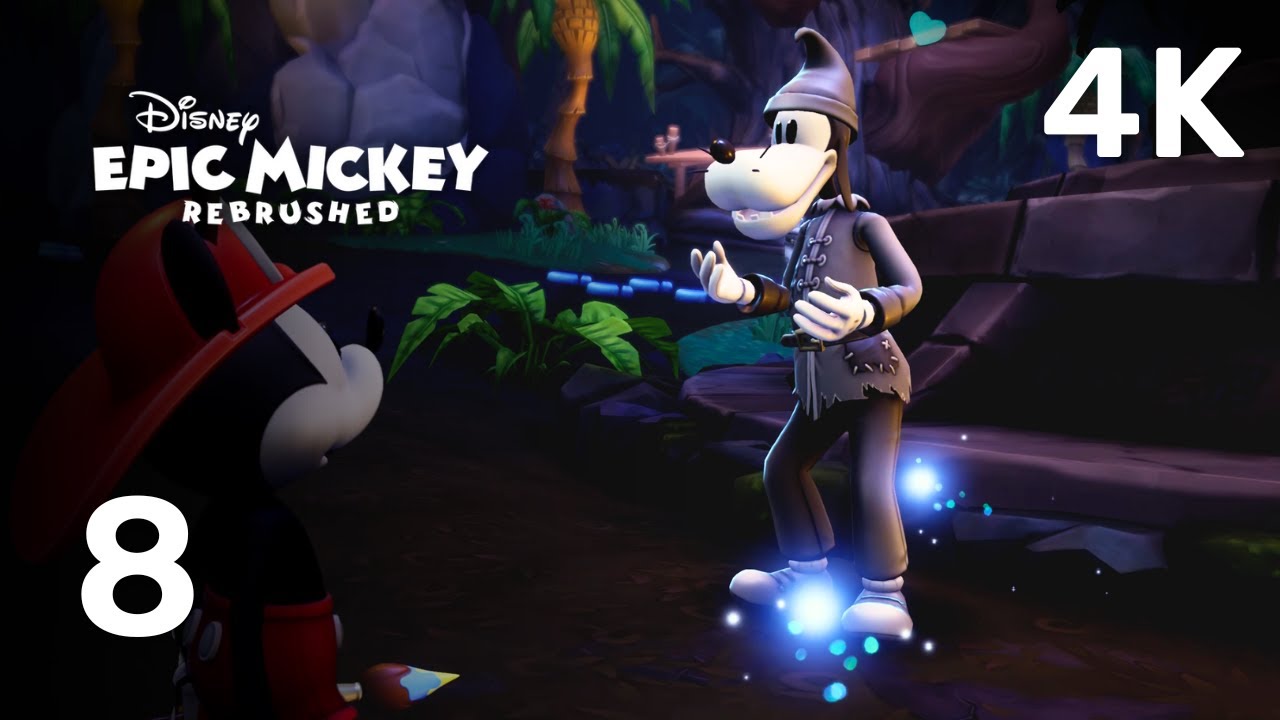 Epic Mickey Rebrushed Paint Path | Full Game Part 8 | 4K No Commentary ...