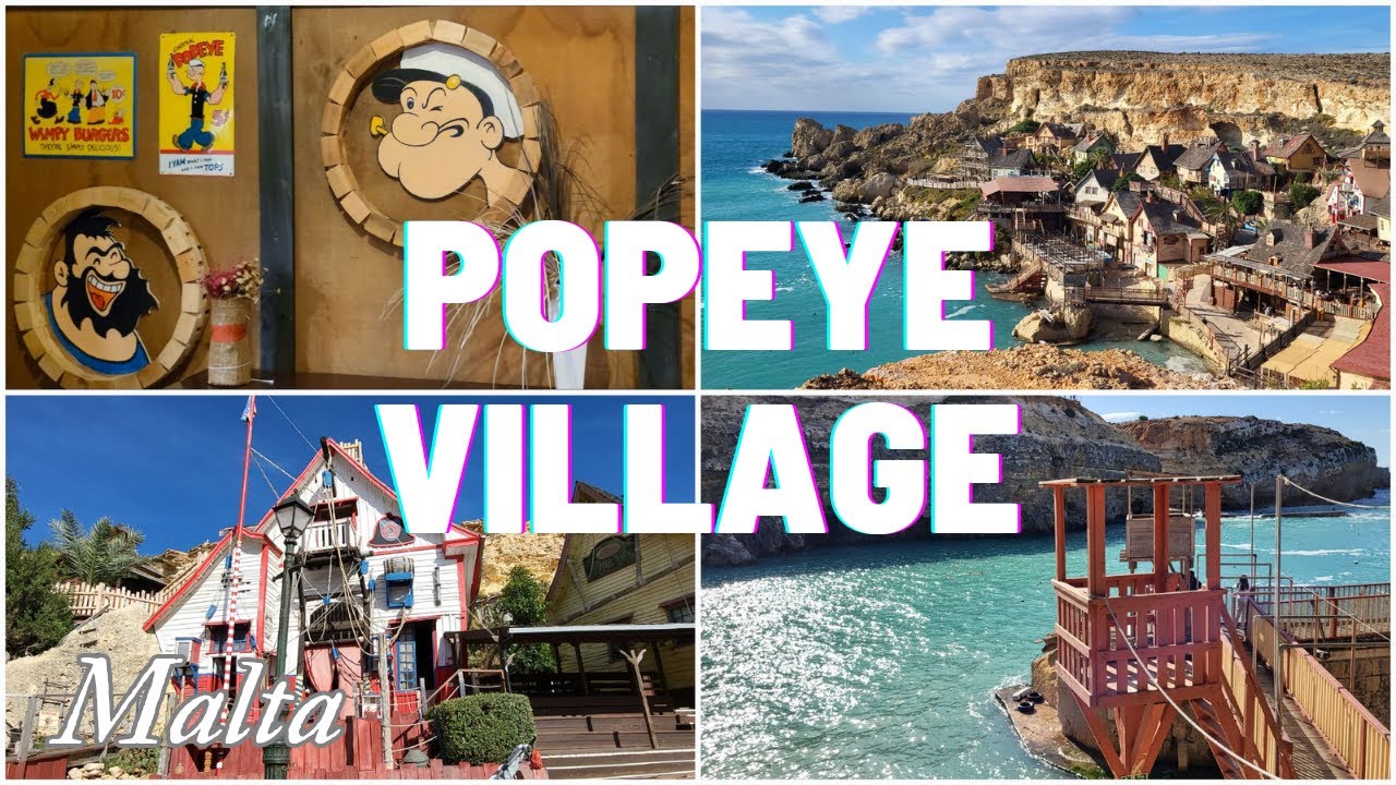 POPEYE VILLAGE - Malta 4K - YouTube