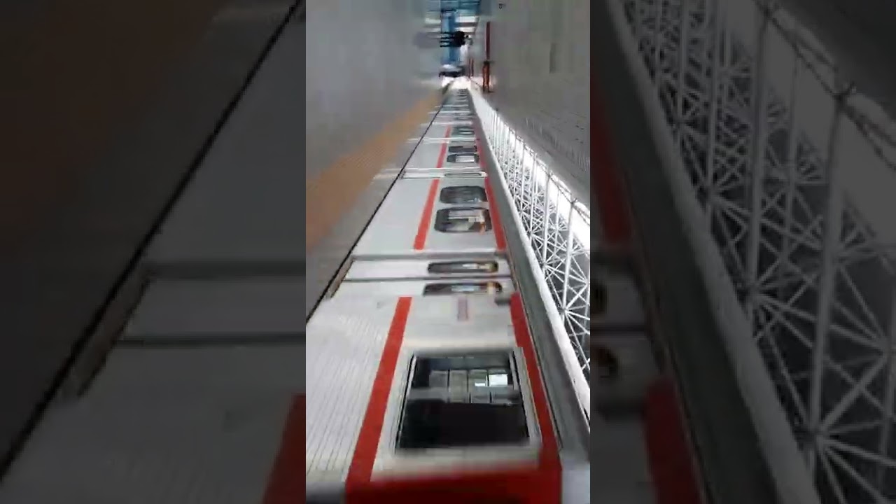 EMEKTAR BOMBARDİER H6 ANKARA METROSU SEFERİNİ YAPIYOR - YouTube