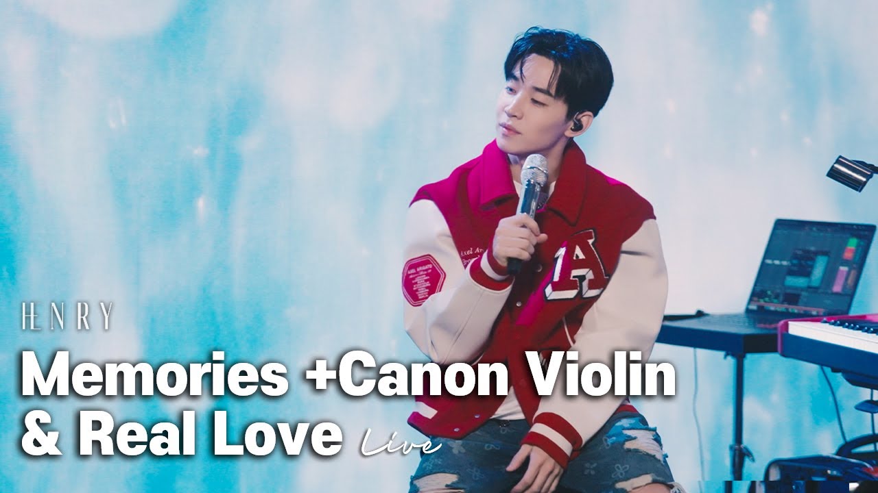 HENRY 'Memories + Canon Violin & Real Love' Live - YouTube