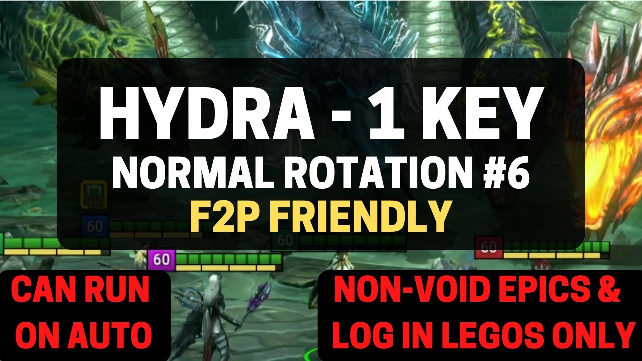 Accessible Hydra 1 Key Team & Build Strategy | Rotation 6 - Normal ...