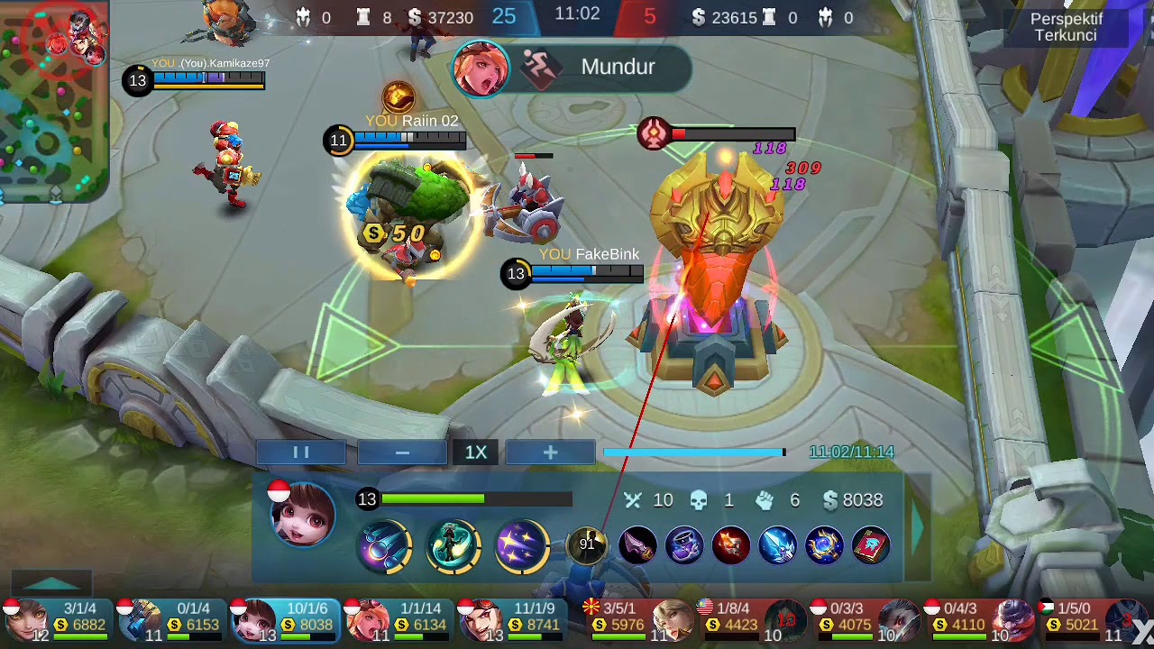 SEMUA MENYERAH - MOBILE LEGENDS BANG BANG - YouTube