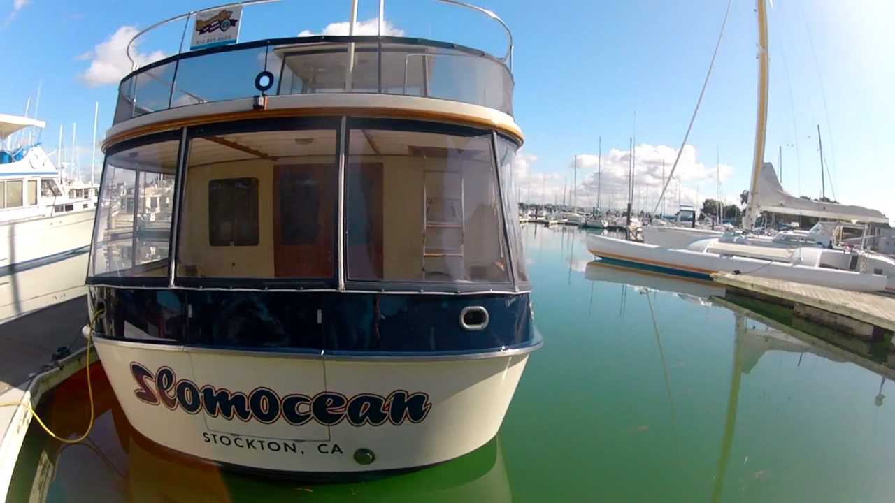 1986 Krogen Manatee - YouTube