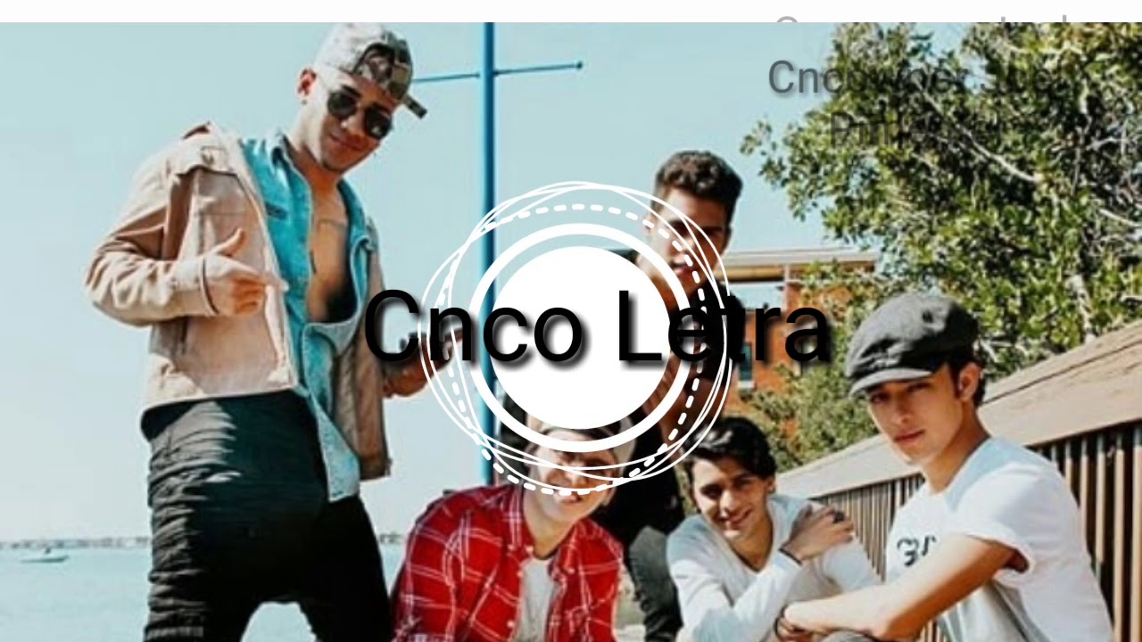 CNCO-Letra •Fiesta en mi casa• - YouTube