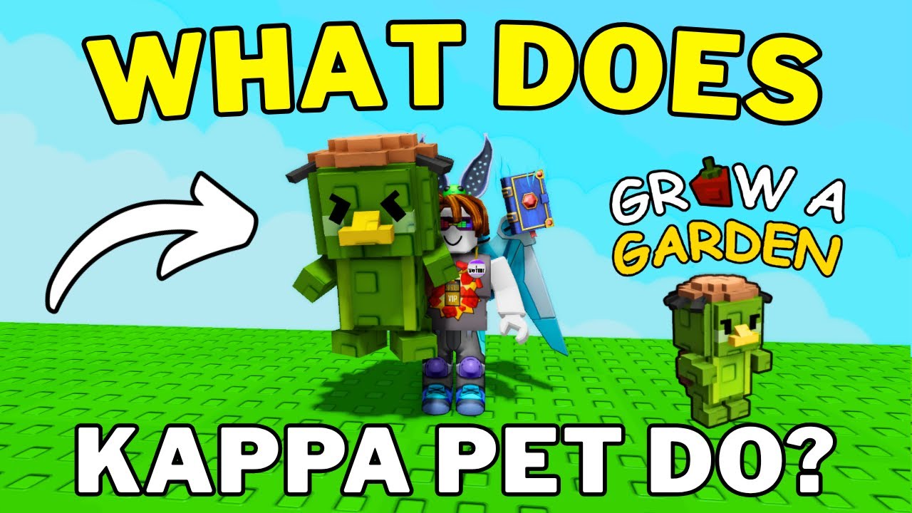 What Does Kappa Do in Grow a Garden | How To Get Kappa Pet in Grow a ...