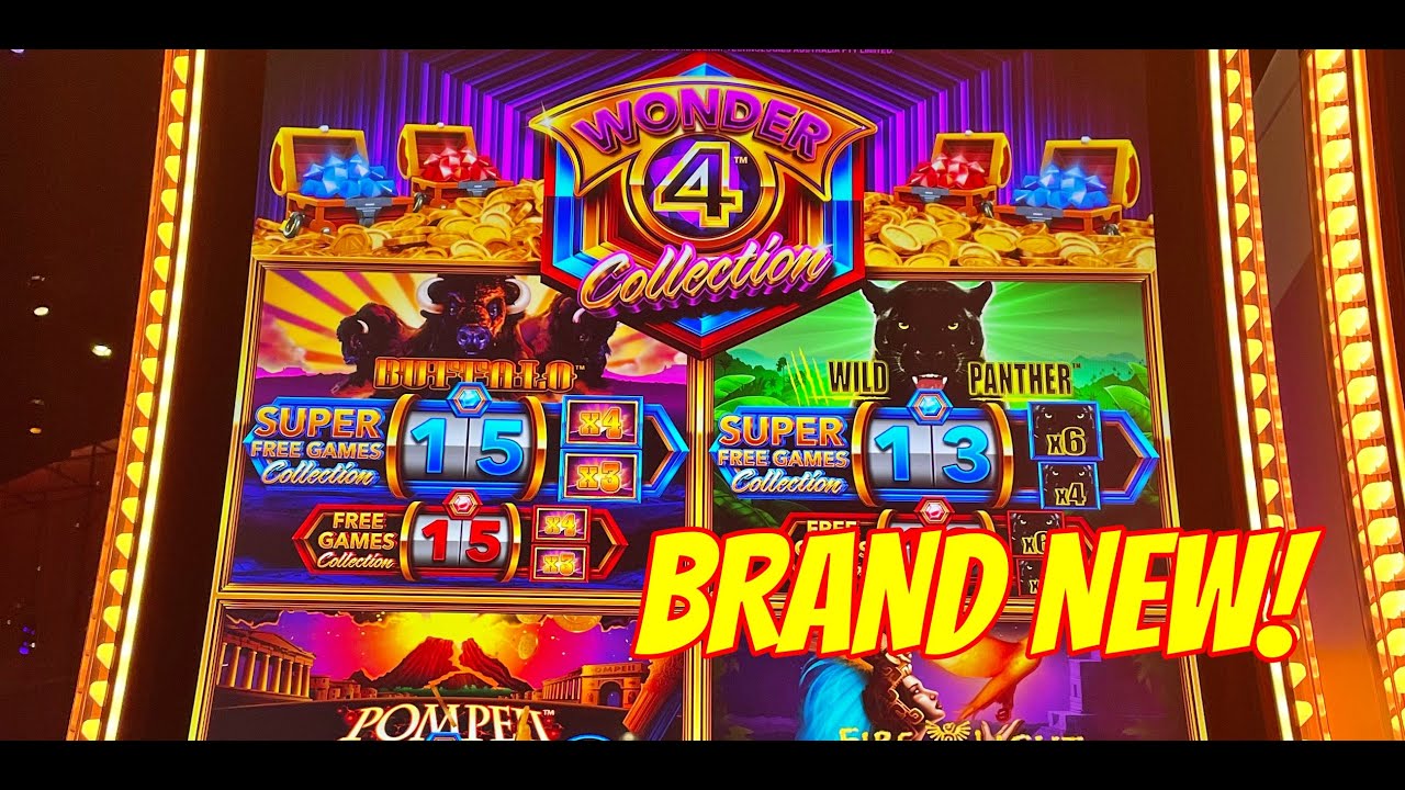 BRAND NEW SLOT! Wonder 4 Collection - YouTube