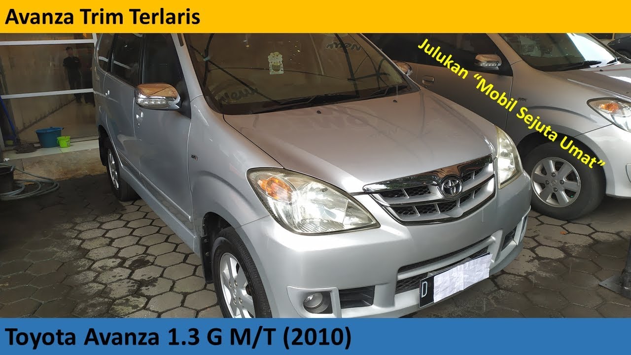 Toyota Avanza 1.3 G 2nd Facelift [F601] (2010) review - Indonesia - YouTube