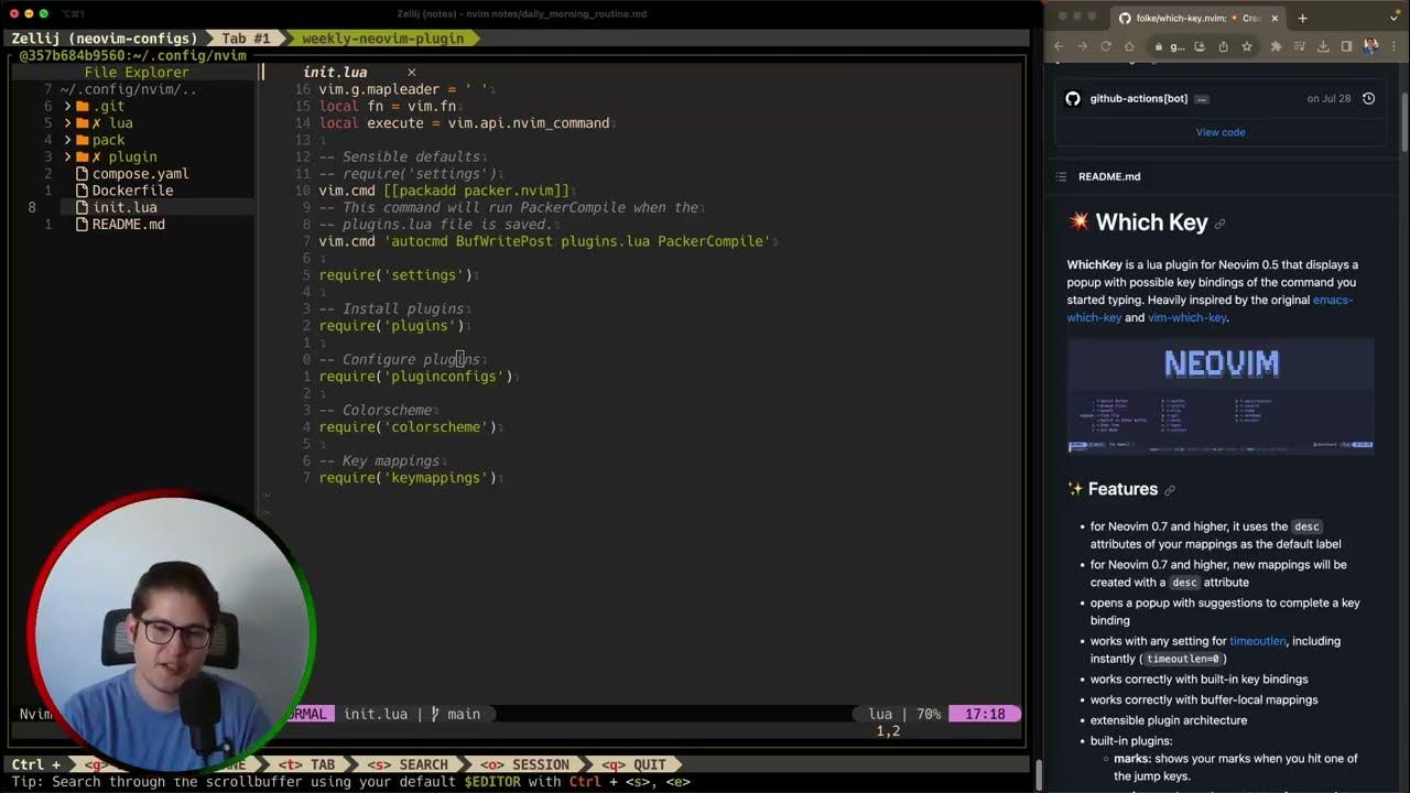 Which Keynvim Weekly Neovim Plugin Youtube