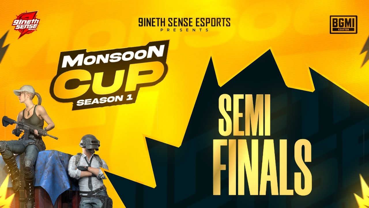 MONSOON CUP SEASON 1 SEMI FINALS DAY - 1 | PRESENTED BY 9INETH SENSE ...