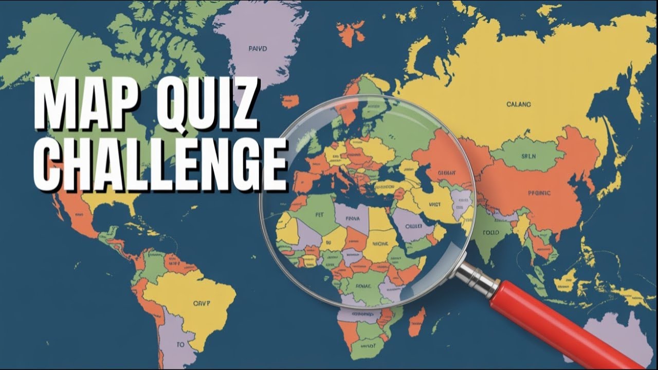 I was challenged to create the BEST Geography Map Quiz! - YouTube