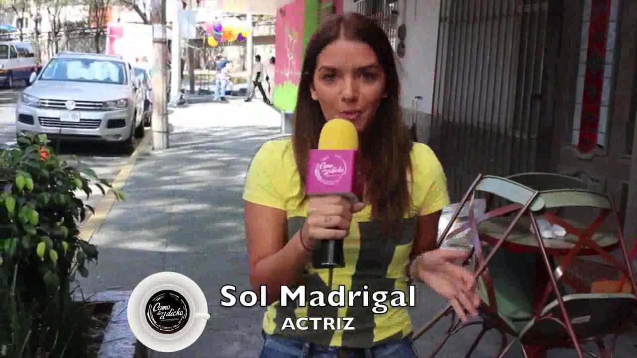 ENTREVISTA SOL MADRIGAL PARA COMO DICE EL DICHO - YouTube