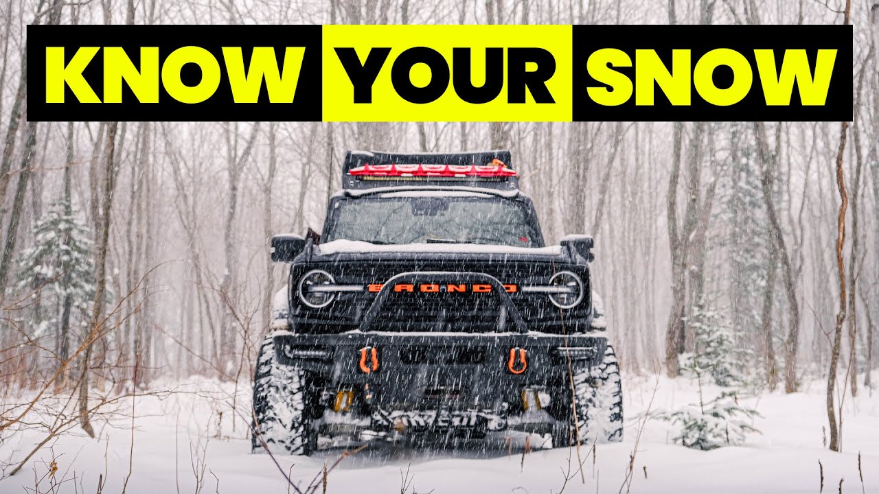How to Drive in DEEP SNOW - YouTube