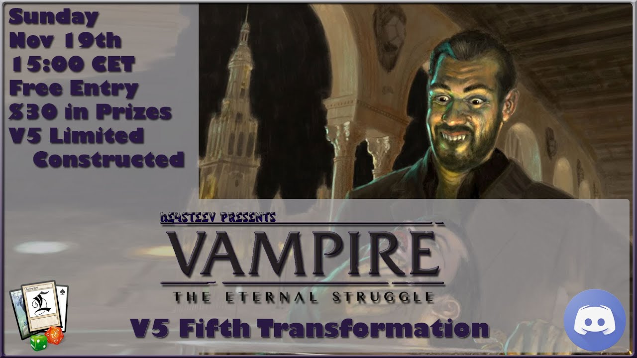 VTES Gameplay - Fifth Transformation Tournament - Round 2 - YouTube