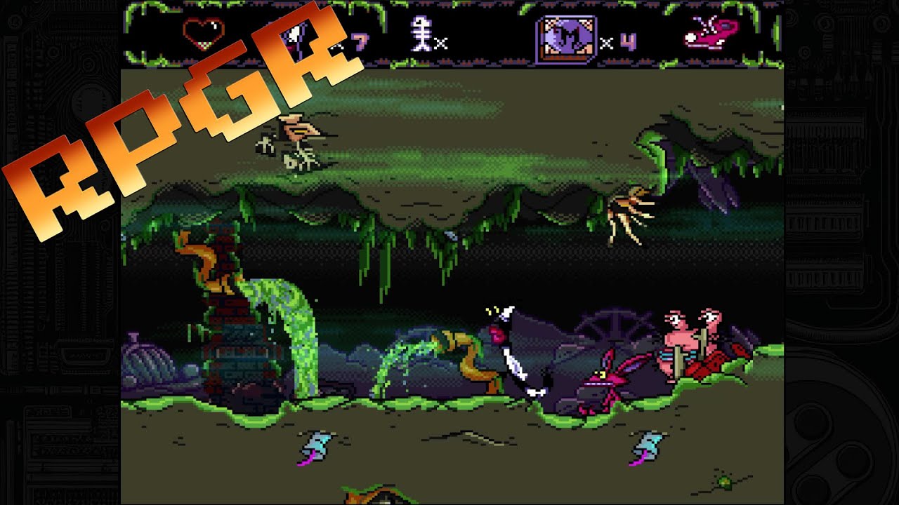 Ahh! Real Monsters - Nintendo SNES - Review / Let's Play / Reaction by ...