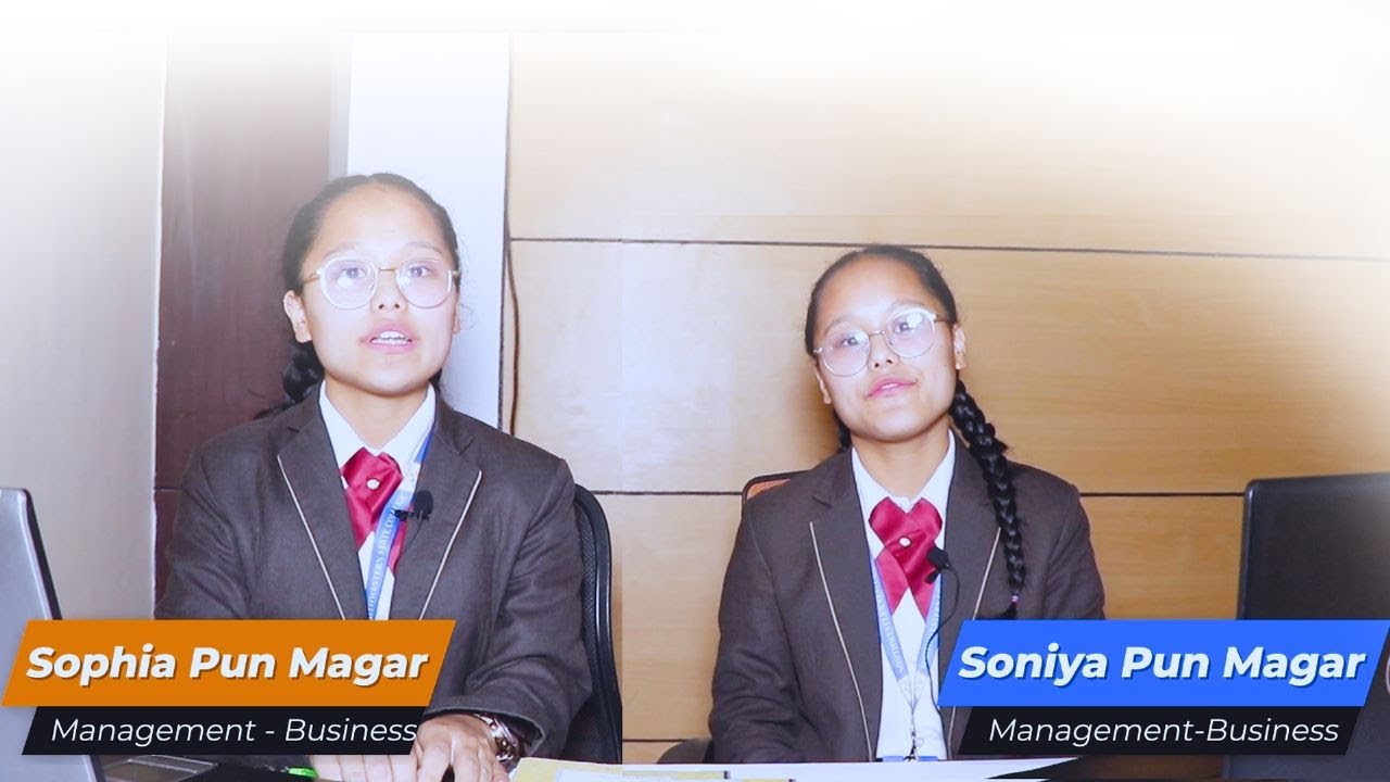 Sophia and Soniya Pun Magar || Management || Business || Lab ...