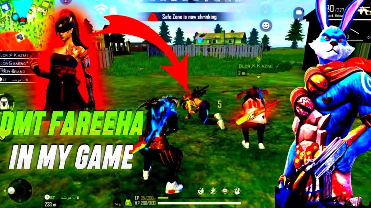 DMT Fareeha Software Update In Freefire ☠️ - YouTube