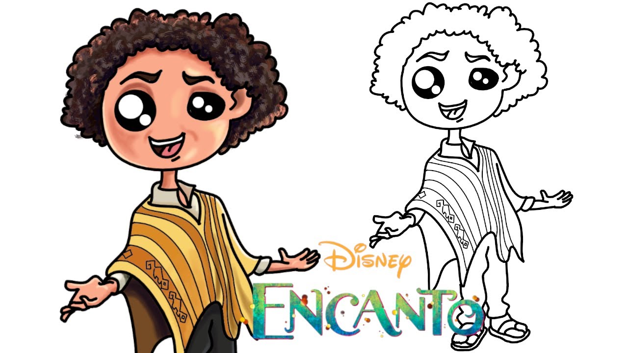 Disney Kawaii Encanto | How to draw cute characters | Camilo Kawaii ...