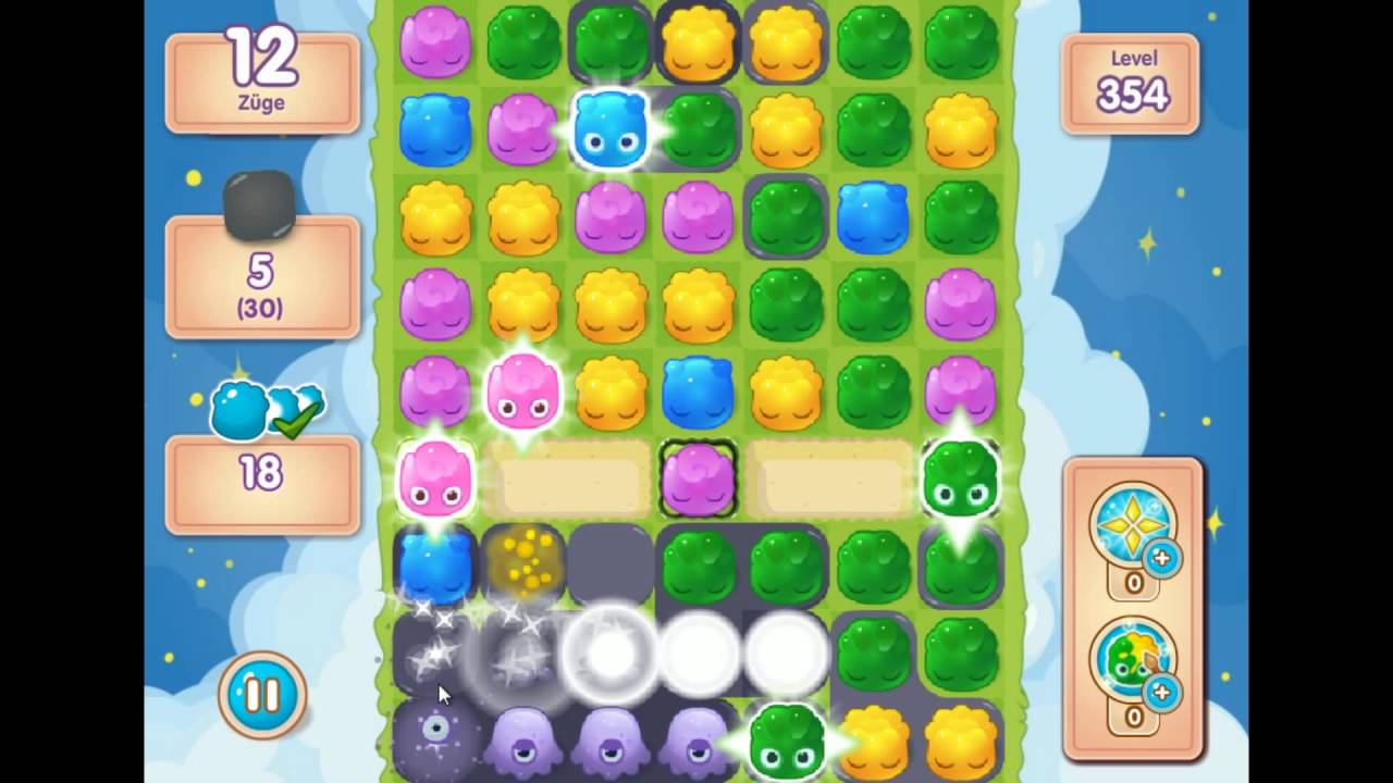 Jelly Splash Magic Missions Level 354 Version - YouTube