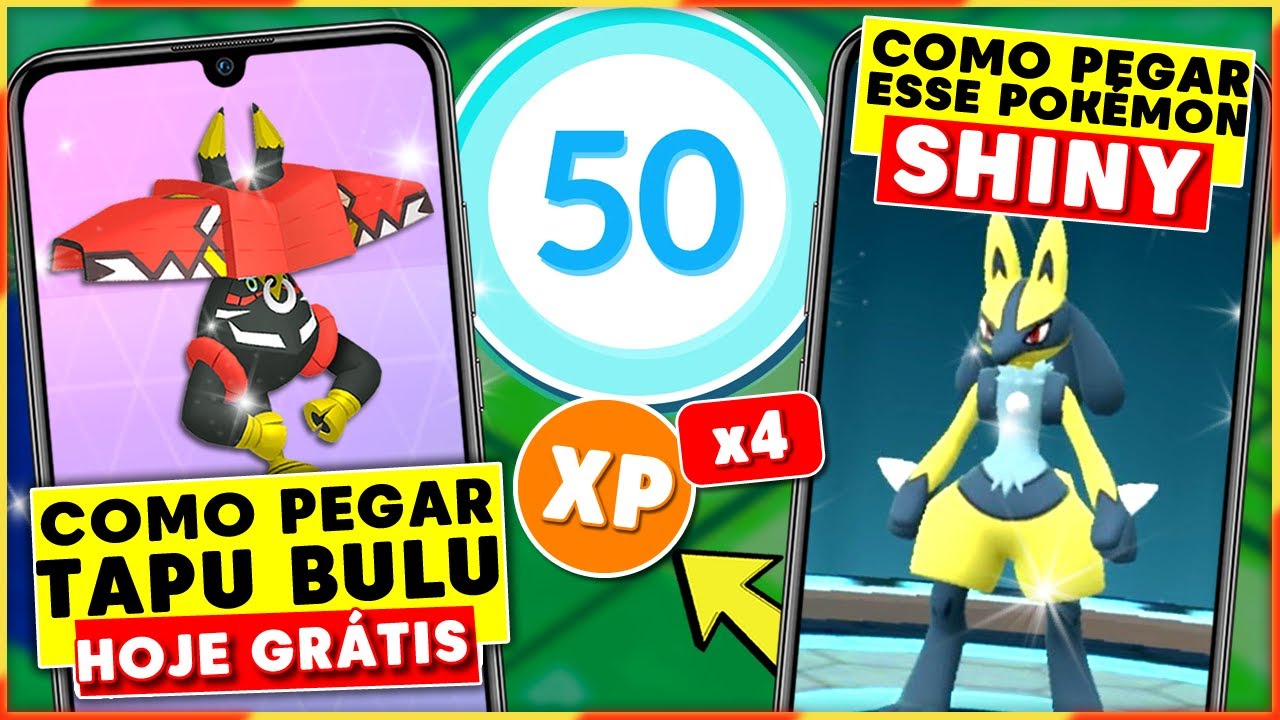 EVENTO RIOLU SHINY POKEMON GO - Como pegar Tabu Bulu no Pokemon GO ...