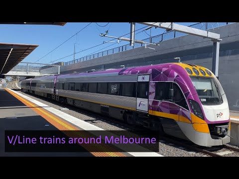 V/Line trains compilation #1 - YouTube