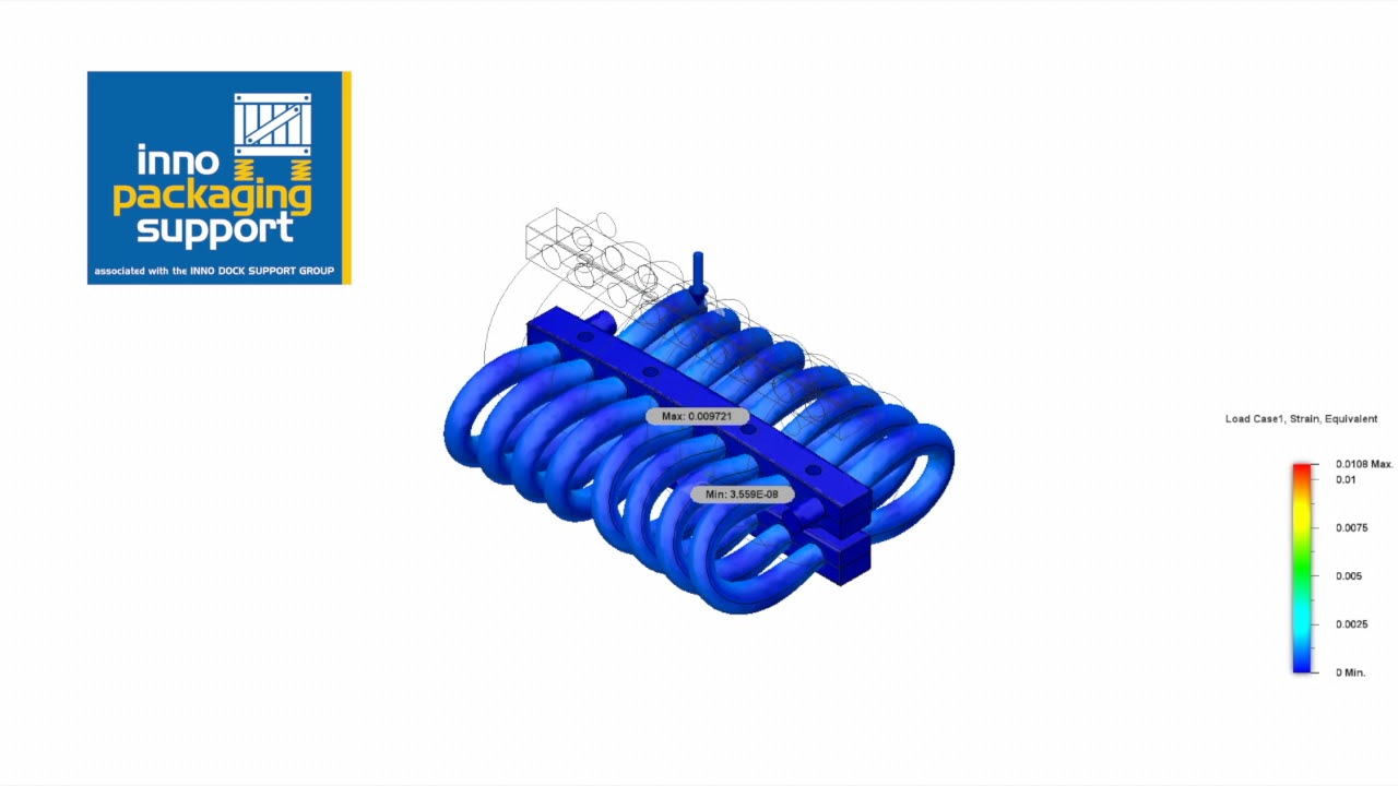 Wire rope shock isolators by INNO PACKAGING SUPPORT - YouTube