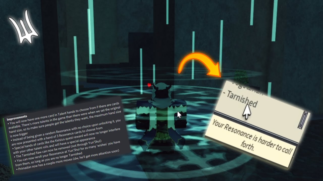 Removing Tarnished Bell + New Bell Rerolling | Deepwoken - YouTube