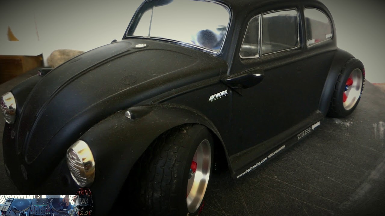 1/10 tamiya M04L wolkswagen , cox , beetle - YouTube