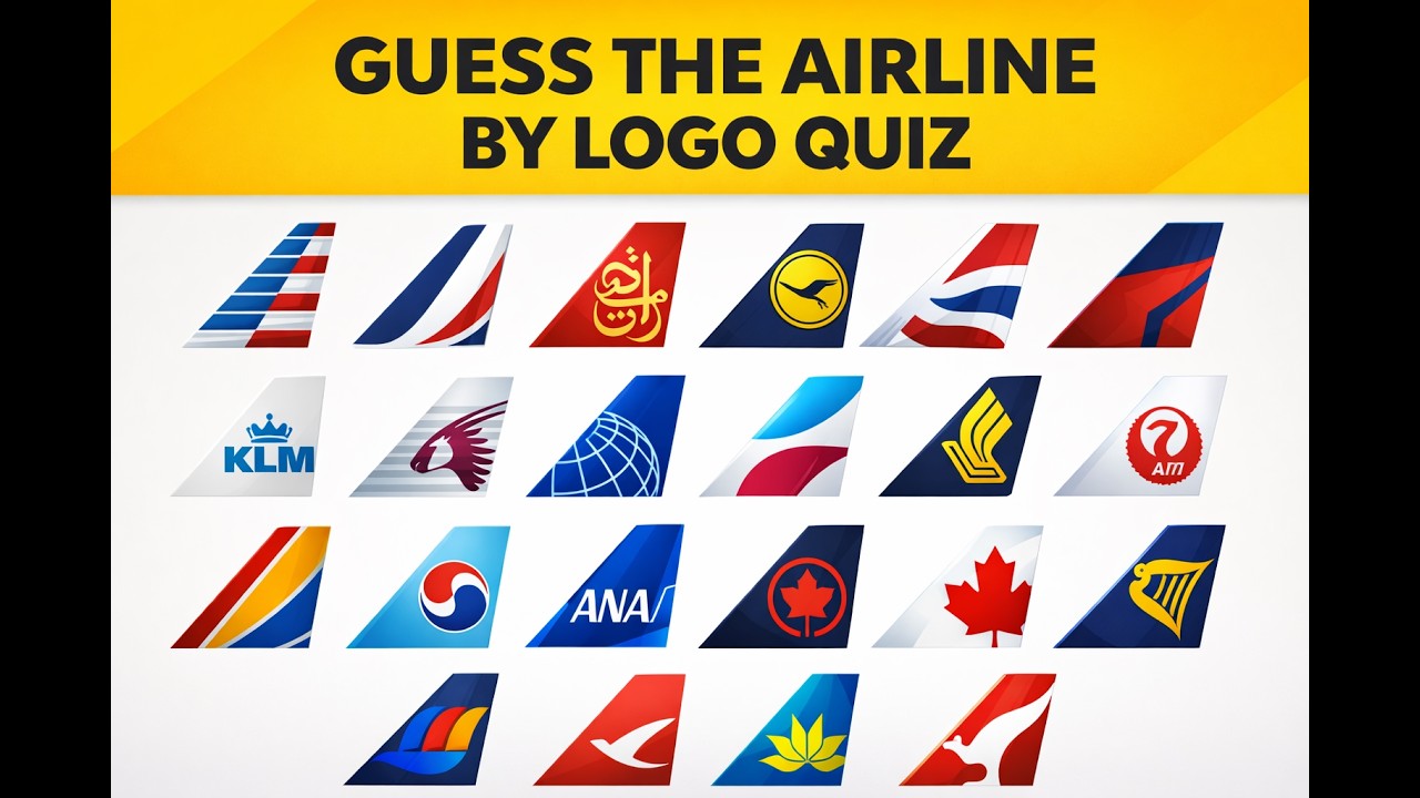 Guess the logo | ️ Guess the Airline by Logo! 🌍 | Quiz #aviation # ...