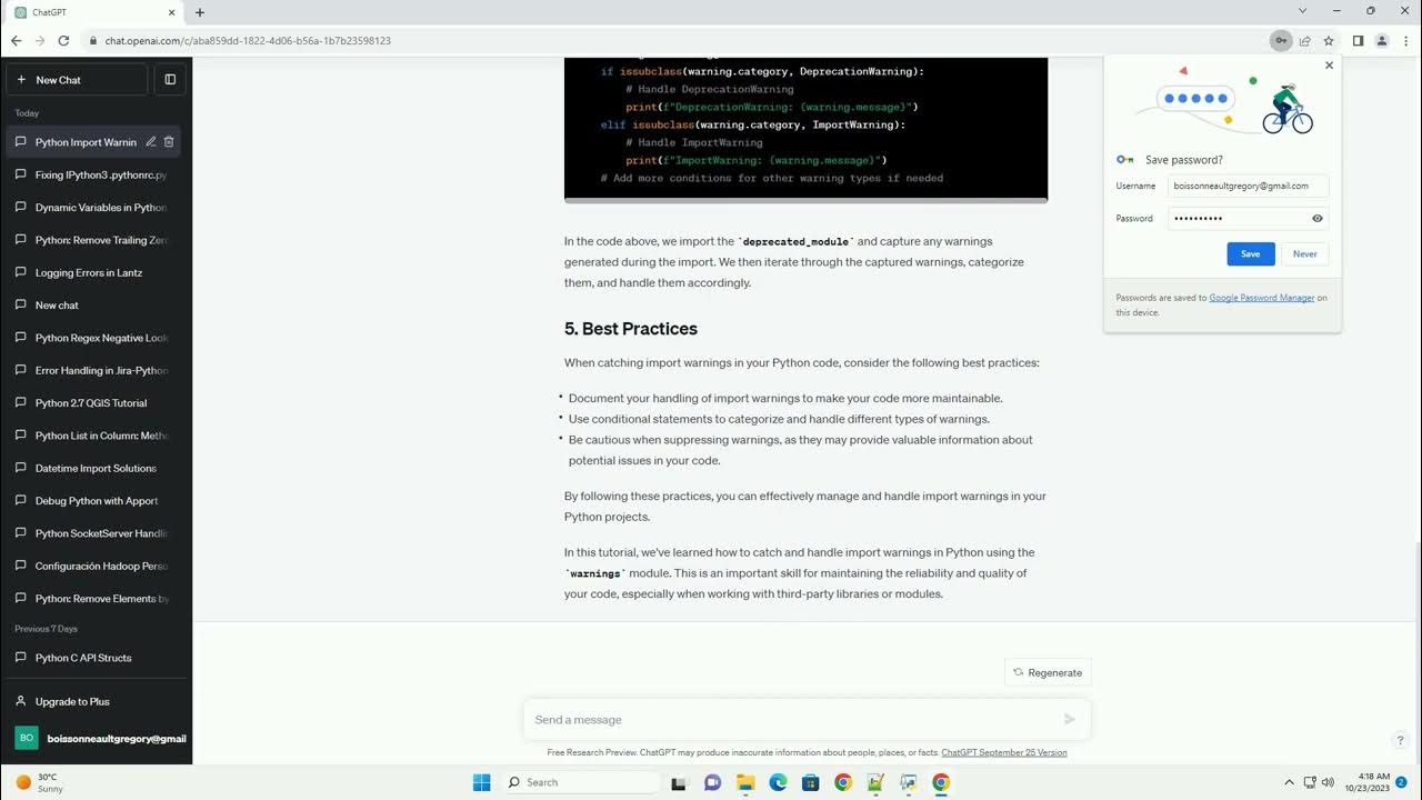 Catch import warnings in Python - YouTube
