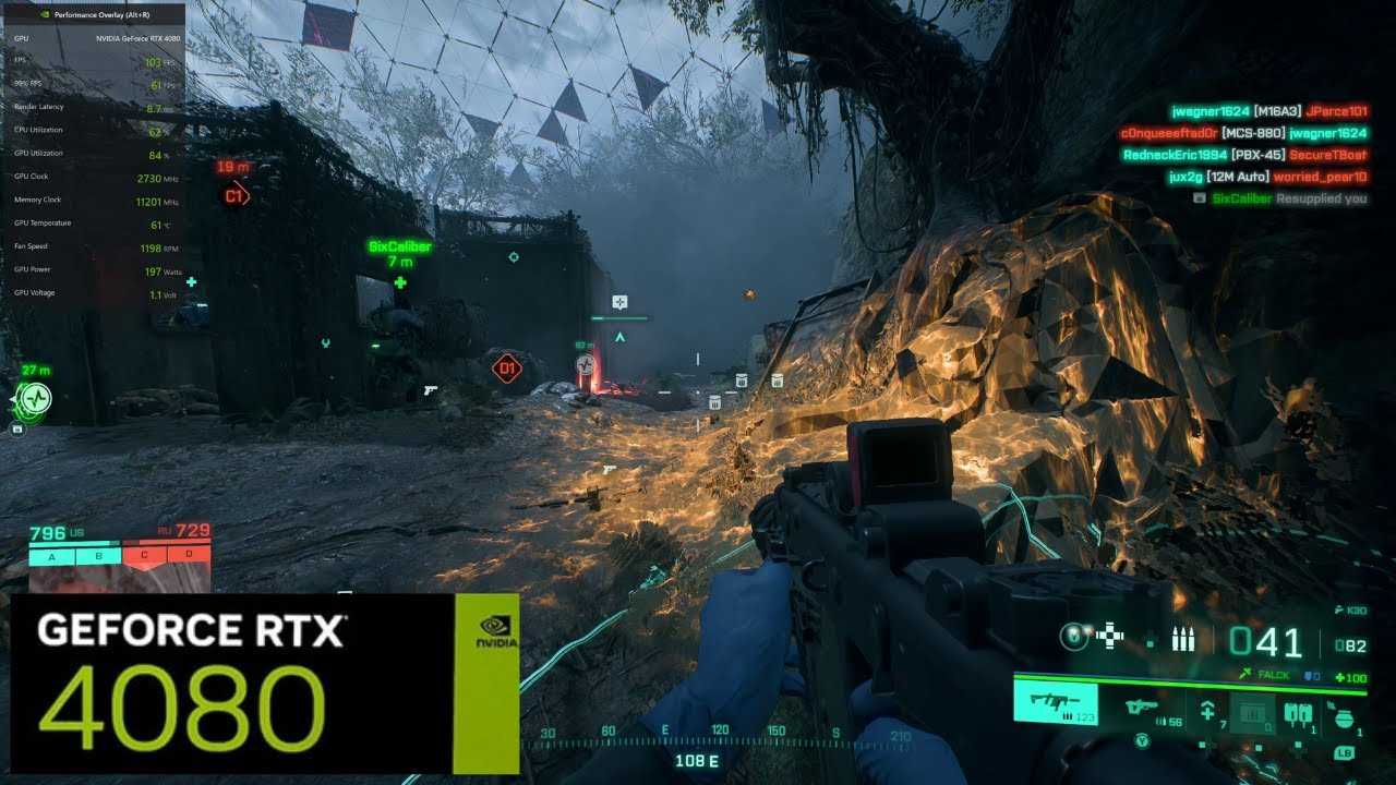 BF2042 Gameplay Redacted Conquest (4K DLSS Balanced Low Settings) RTX ...