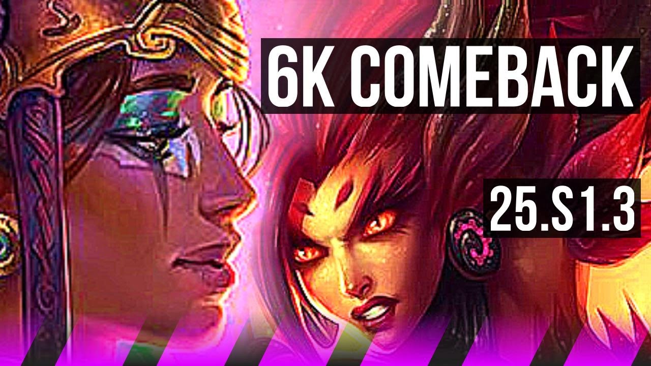 KARMA & Jhin vs ZYRA & Corki (SUP) | 6k comeback, 33k DMG, 9/5/26 | EUW ...