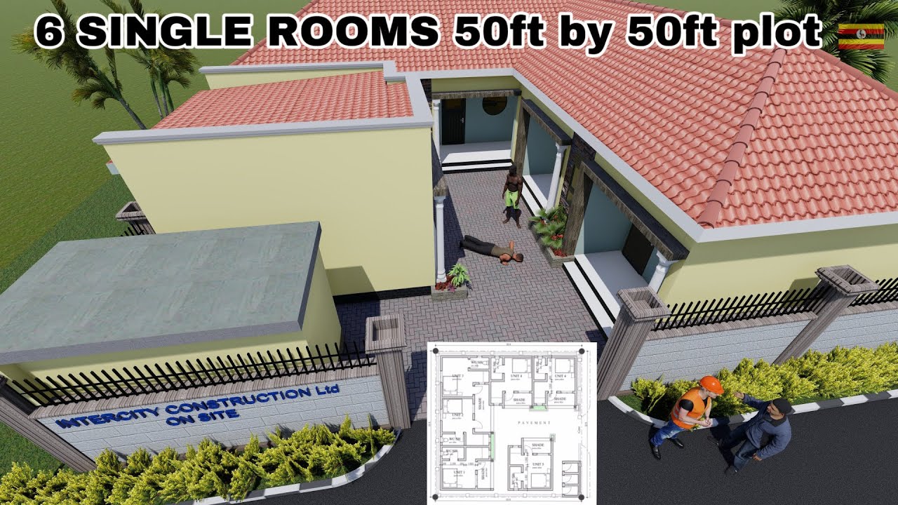 Cost of building 6 single rooms self contained on 50ft by 50ft in ...