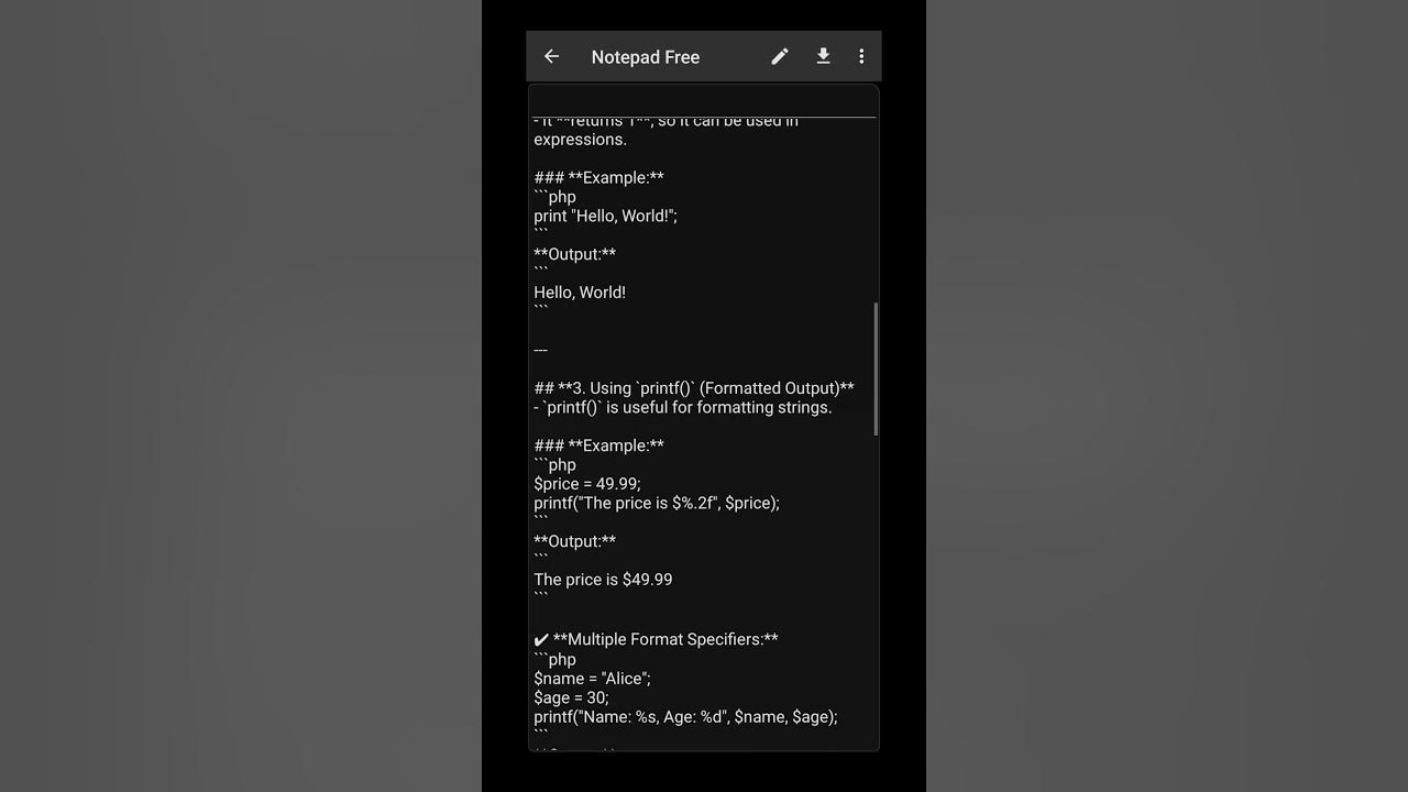 PHP Output Variables – Echo, Print, Printf, Var_Dump, and More (Guide) - YouTube