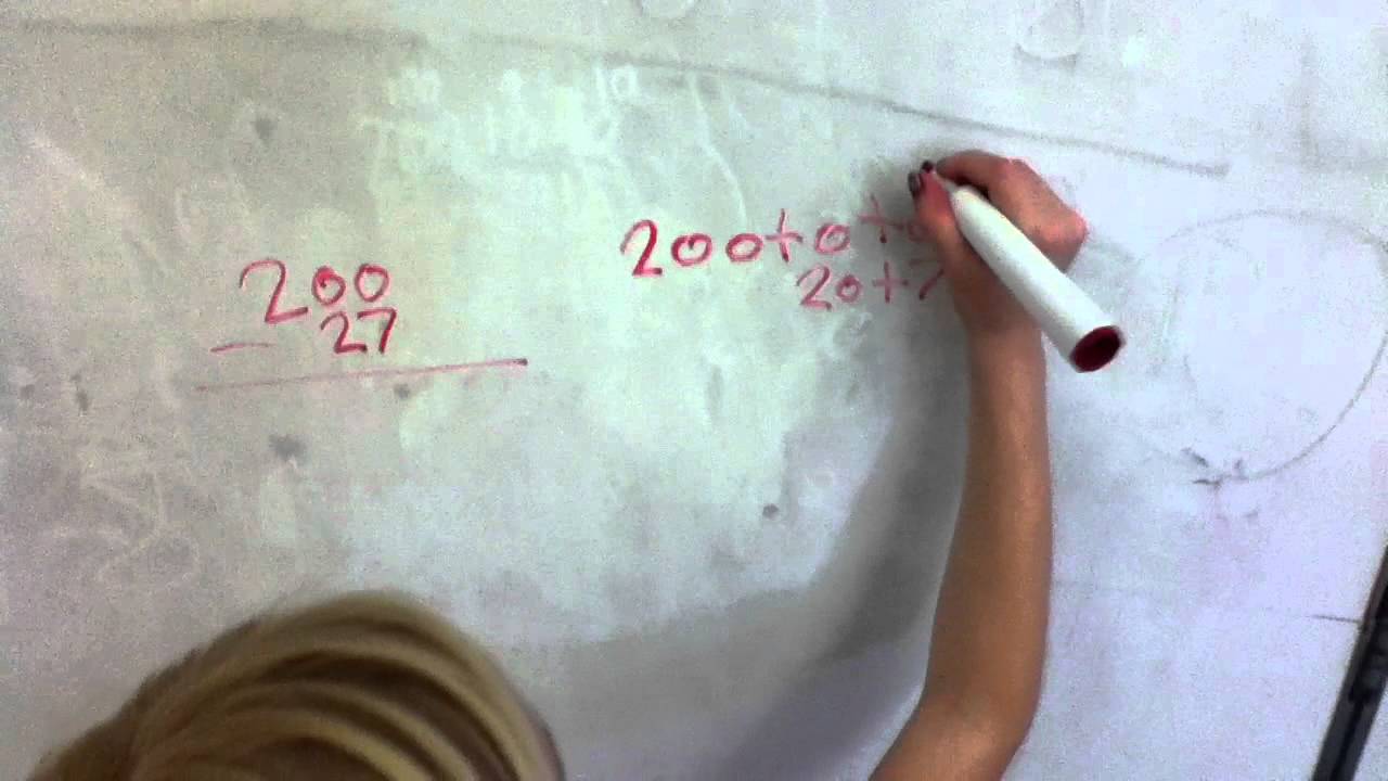 Expanded Method For 3 Digit Subtraction Youtube 1596