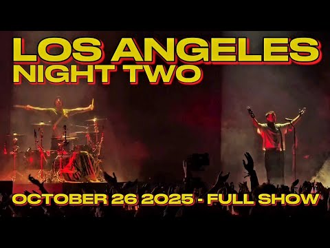 Twenty One Pilots LA N2 FULL SHOW | The Clancy Tour: Breach | Los Angeles | Oct 26 2025 | 4K 60FPS
