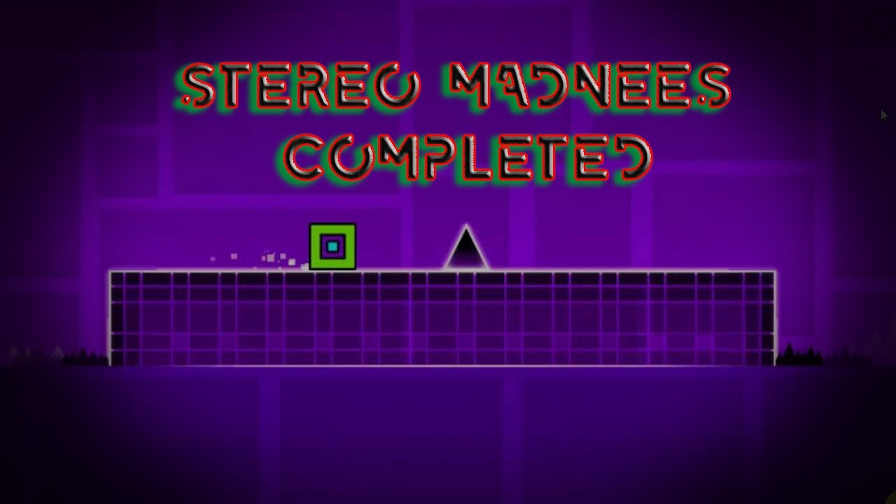 [GD] Stereo Madness *Completed 100%* - YouTube