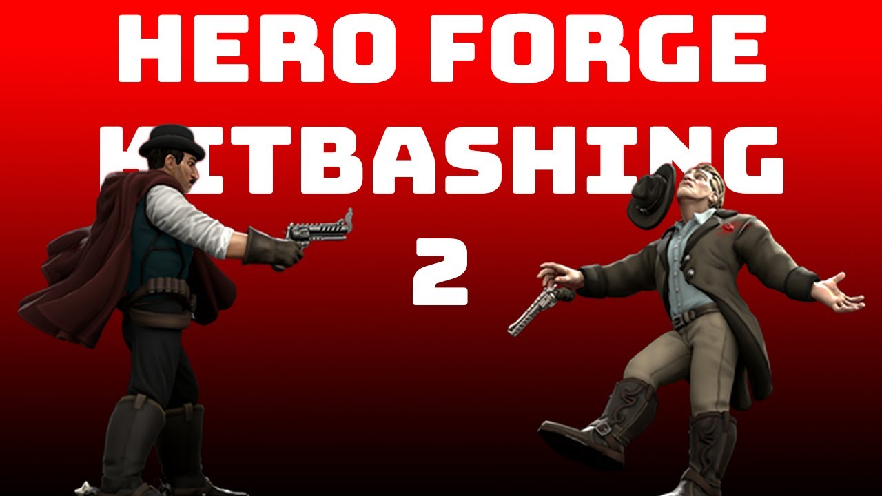 Making a Western Quickdraw with Kitbashing (Hero Forge Speedbuild ...